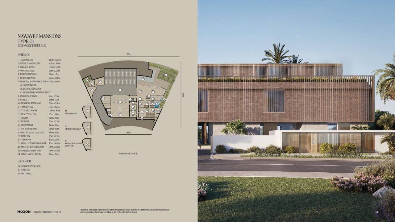 West Nawayef Mansions | Hudayriyat Island Villas by Modon