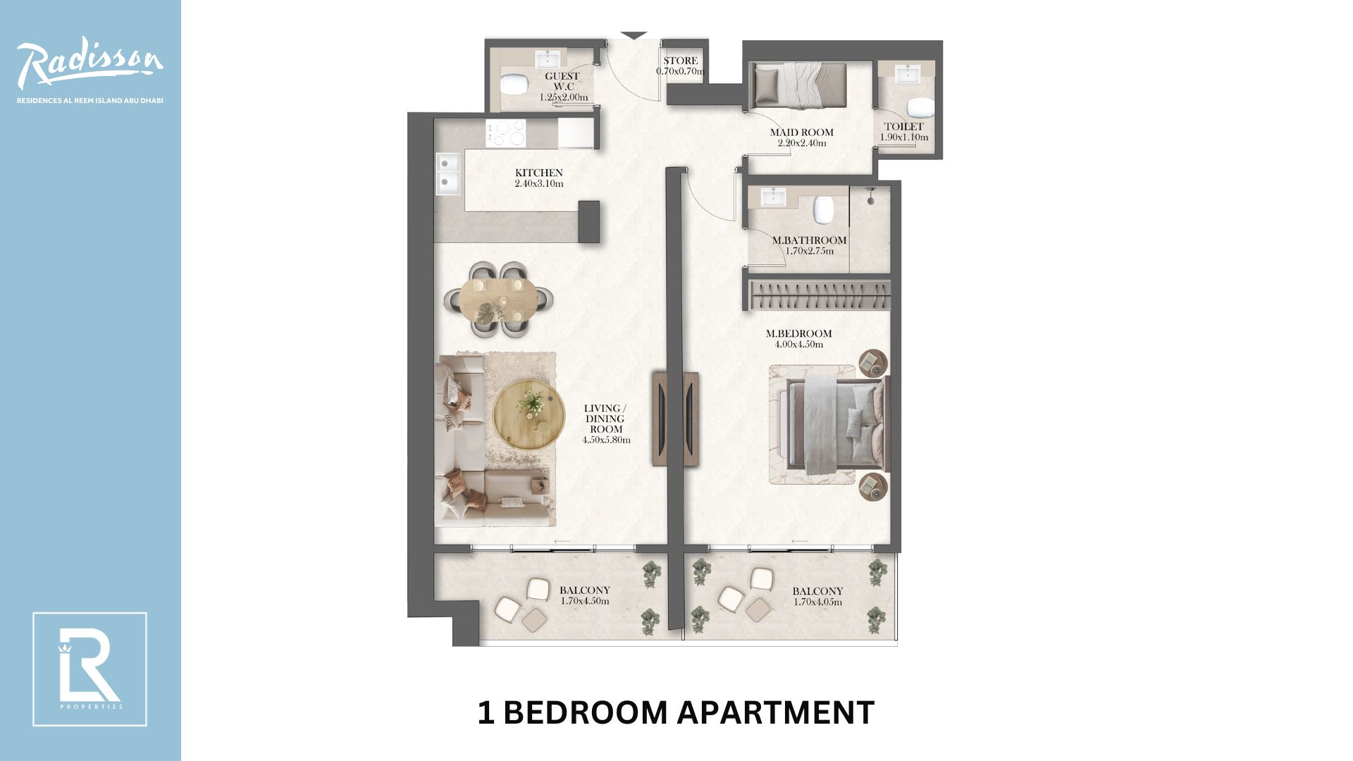 Radisson Residences Reem Island by Royal Development Holding