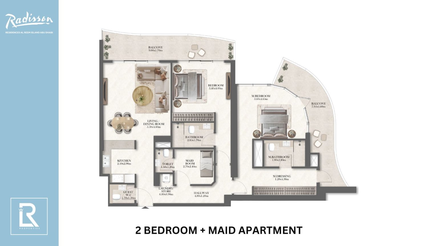 Radisson Residences Reem Island by Royal Development Holding