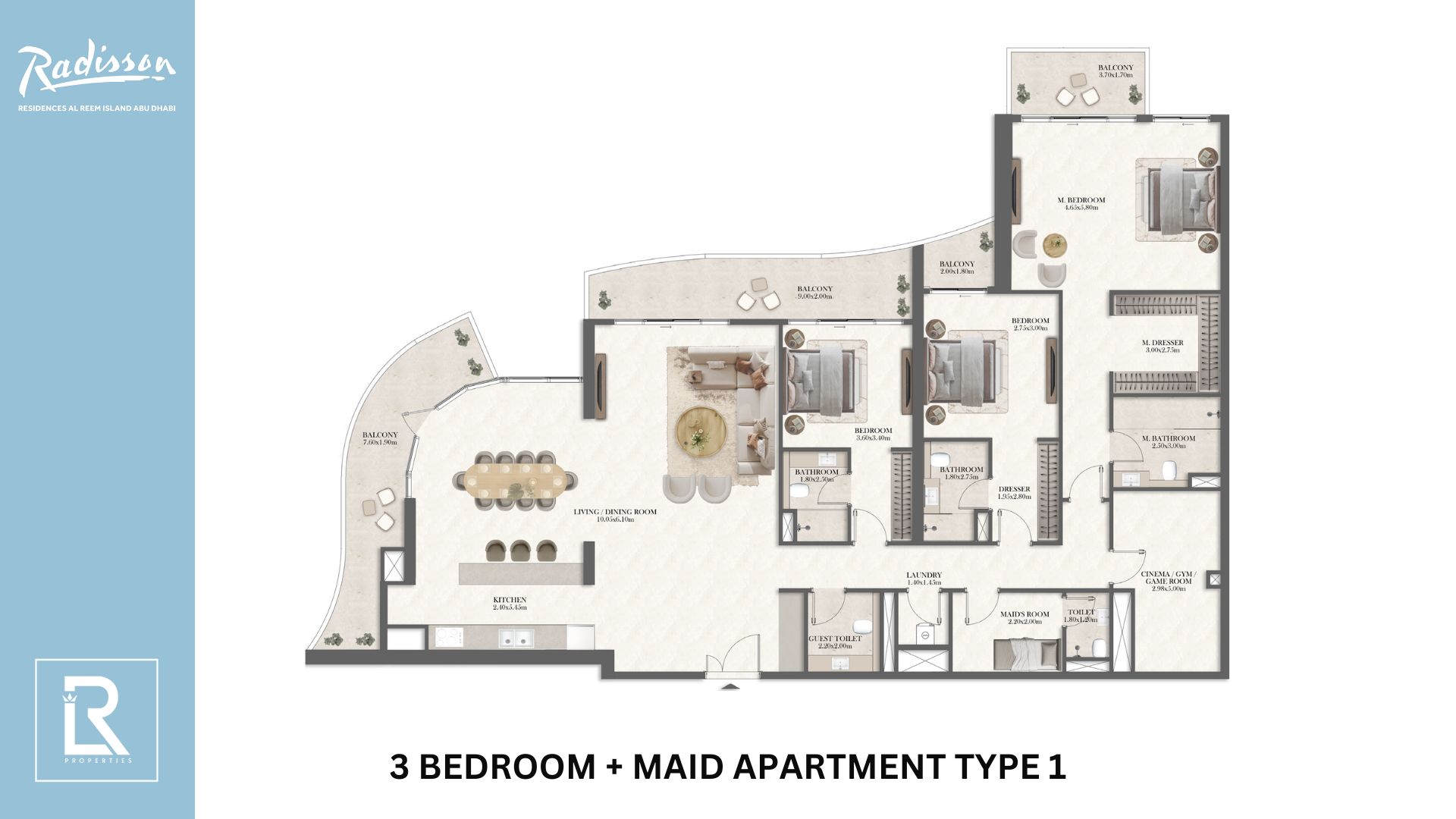 Radisson Residences Reem Island by Royal Development Holding